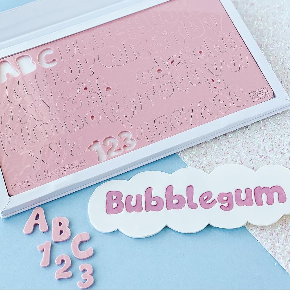 Sweet Stamp Letter Set - Bubblegum – Wholesale Sugar Flowers