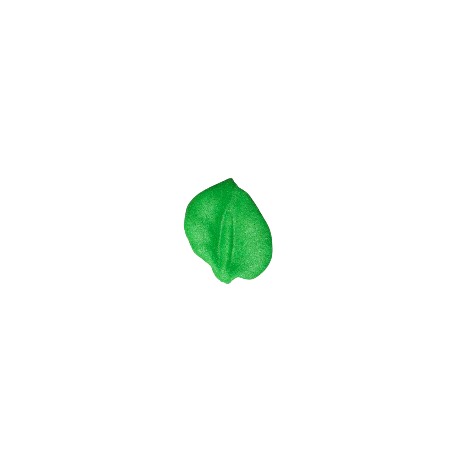 1/2" Royal Icing Rose Leaves - Mini - Green – Wholesale Sugar Flowers