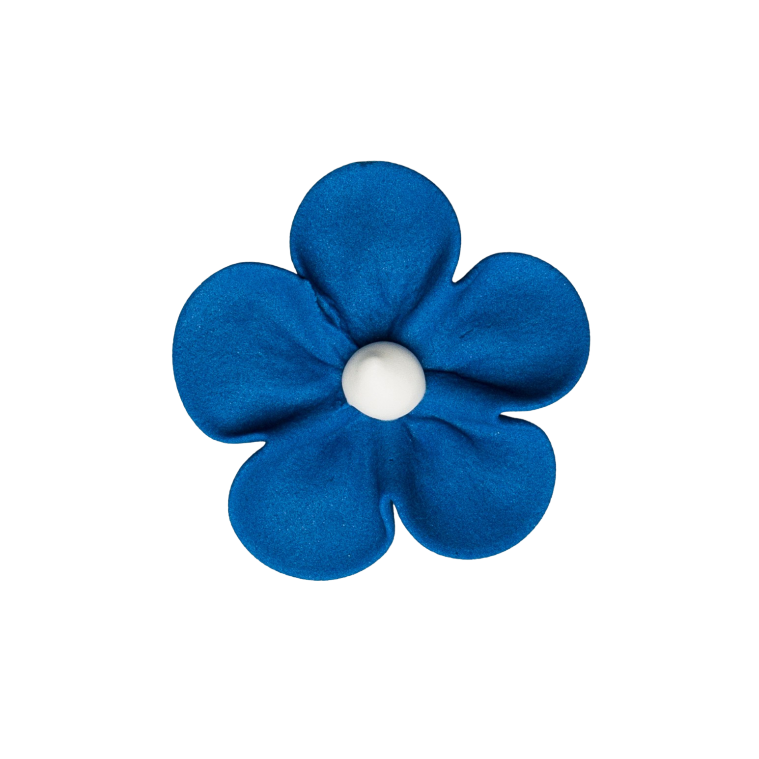 1.5" Royal Icing Blossom - Royal Blue – Wholesale Sugar Flowers