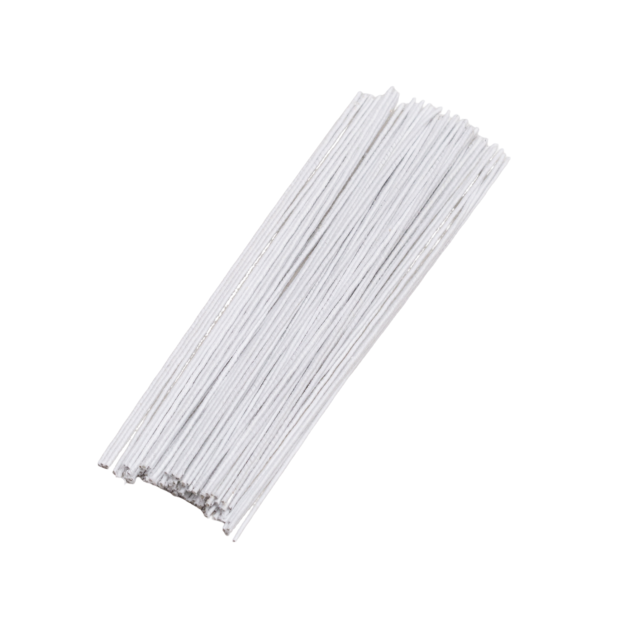 Wire Stem 30 gauge White Cloth Wrapped 6" (100 pieces) – Wholesale ...