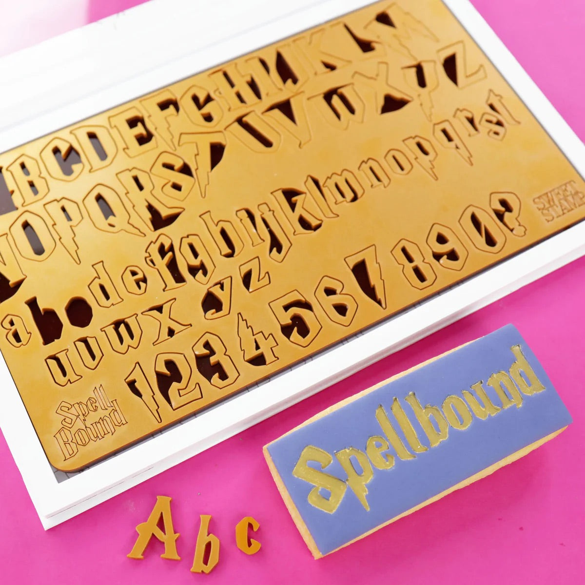 Sweet Stamp Letter Set - Spellbound – Wholesale Sugar Flowers