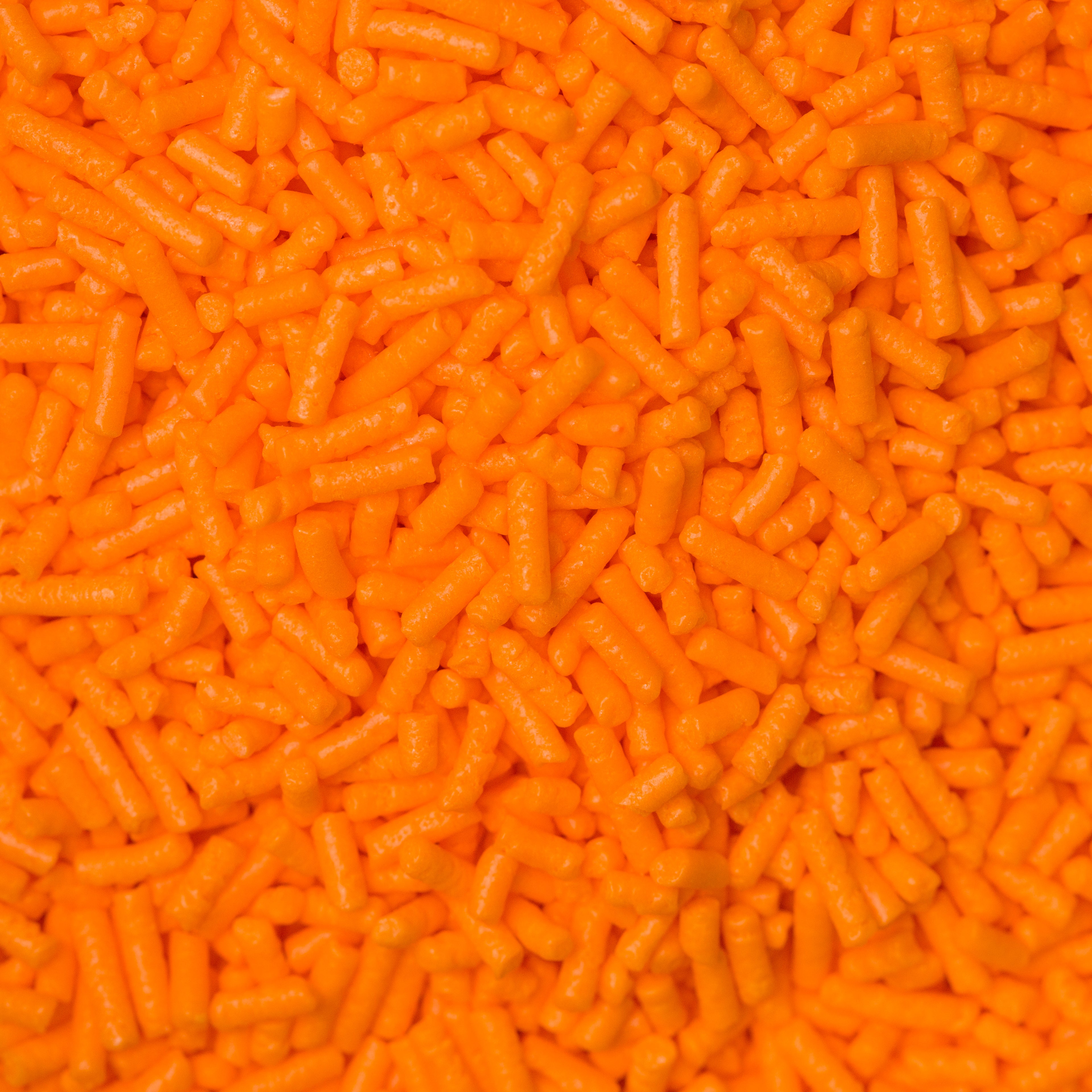 Orange Sprinkles(Jimmies) – Wholesale Sugar Flowers